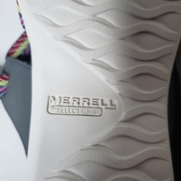 Merrell | Shoes | Nwotb Merrell Turbulance Gray Select Grip Sandel ...